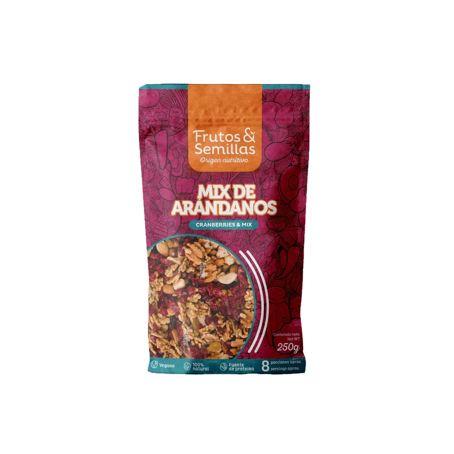 Mix de Maní con Arándanos – Eatsy Market