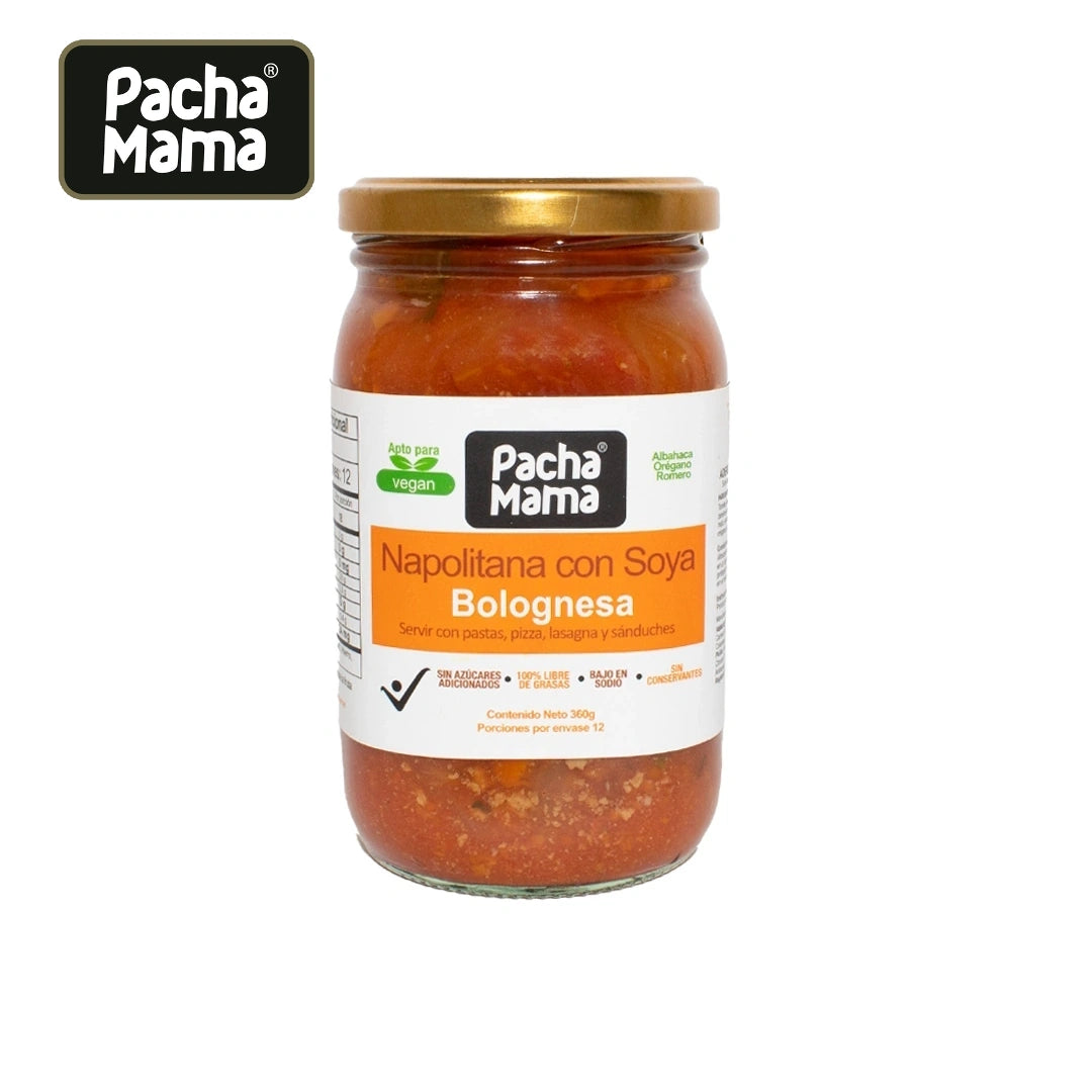 Boloñesa Vegana de Soya x 360 gr – Eatsy Market