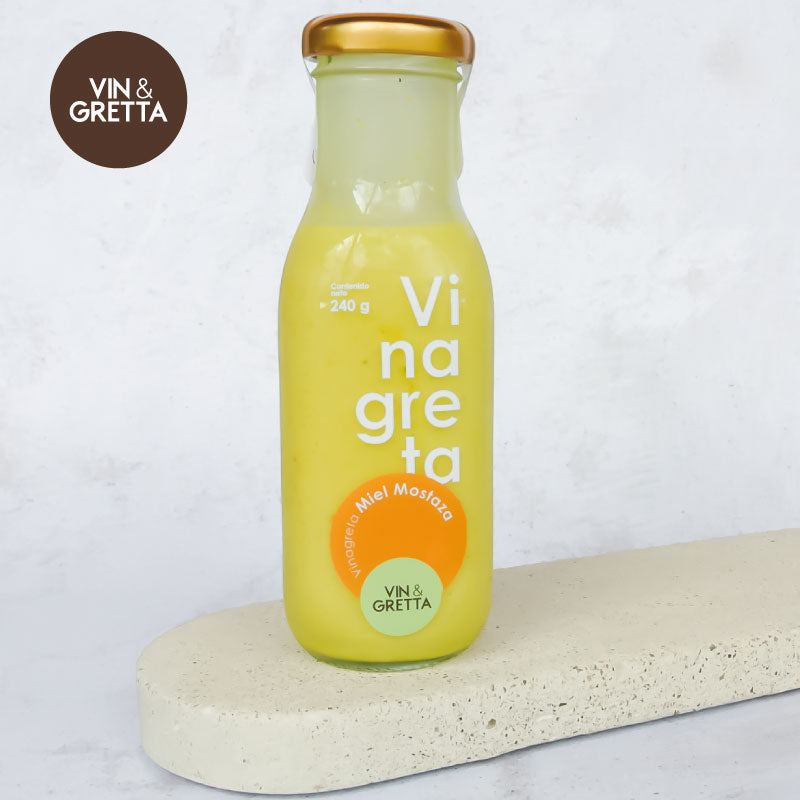 Vinagreta Miel Mostaza x 240 gr – Eatsy Market